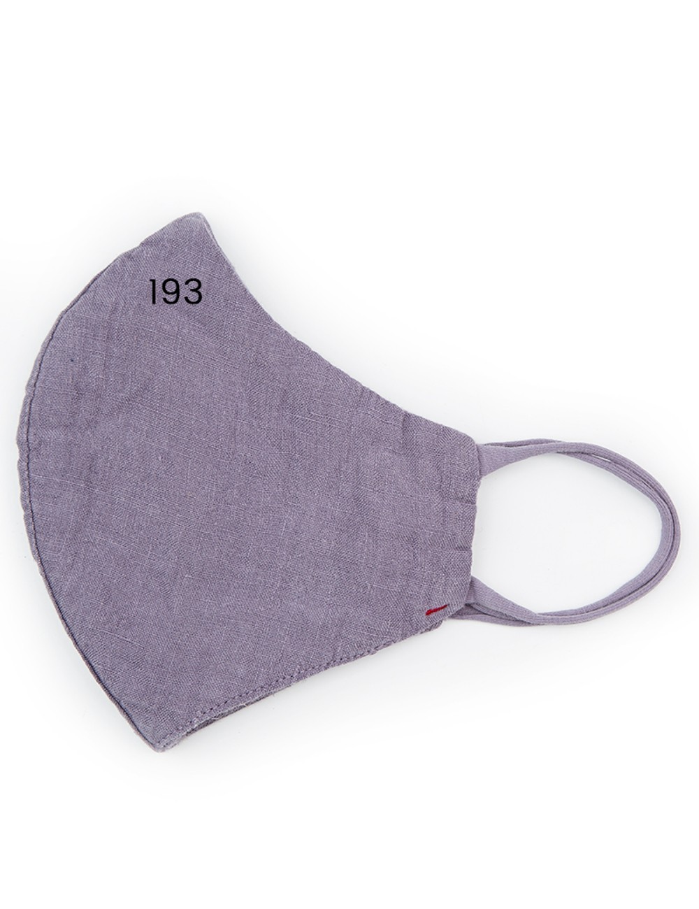 Genbrugelig 4 lag stof mundbind til voksen i lyslilla farve