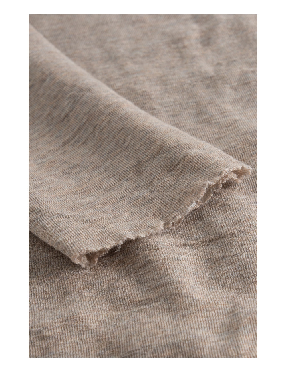 merino uld bluse med 3/4 ærmer | Uld bluse fra By Basics | 100% merino ...